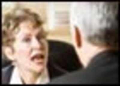 The boss' body language says it all - Times of India