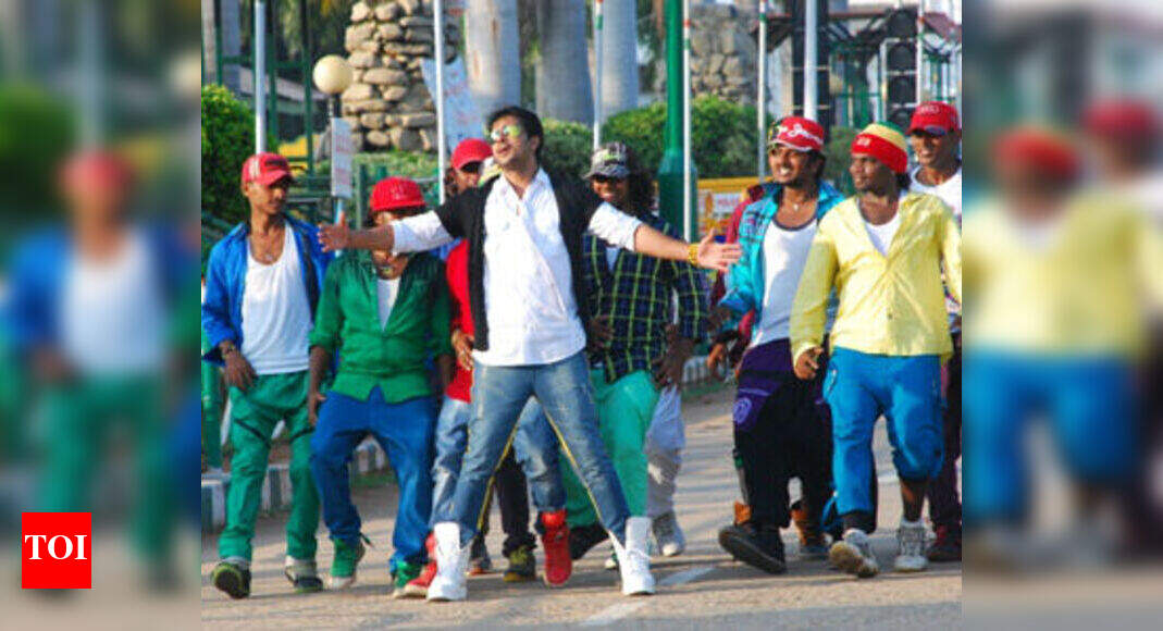 On the set: Kannada actor Prem shoots for Fair and Lovely | Kannada ...