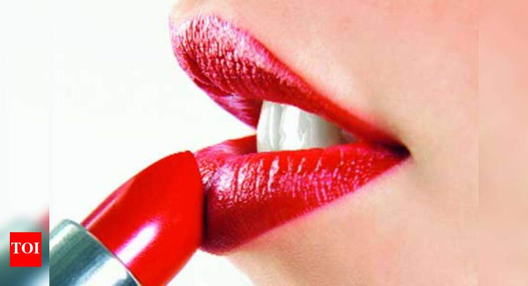 How to sport red lips - Times of India