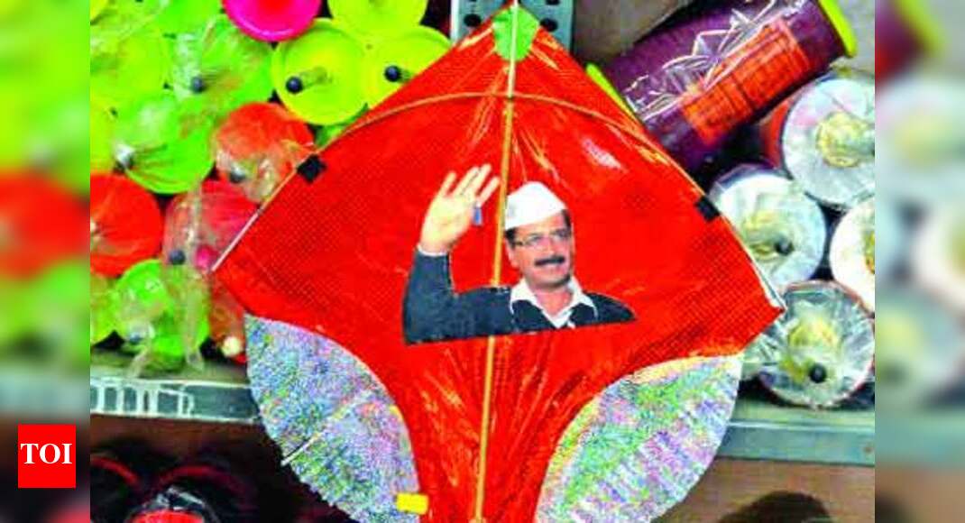 NaMo and Kejri set to compete in Indore skies! - Times of India