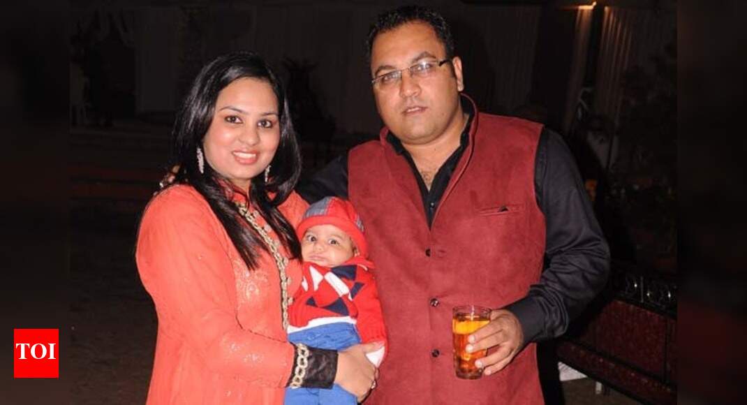 Neha and Varun Malhotra celebrate their son's first Lohri at ...