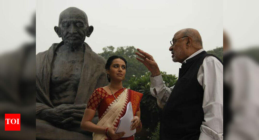 Samvidhaan shot within the Parliament of India - Times of India
