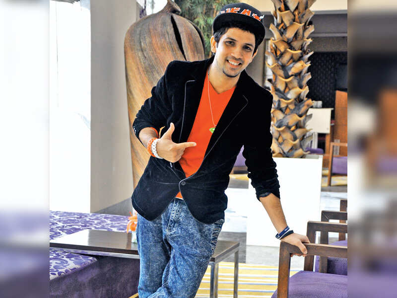 Mudassar Khan from the dance reality show Dance India Dance during his ...