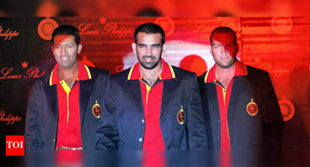 Louis Philippe unveils collection for Royal Challengers team - The ...