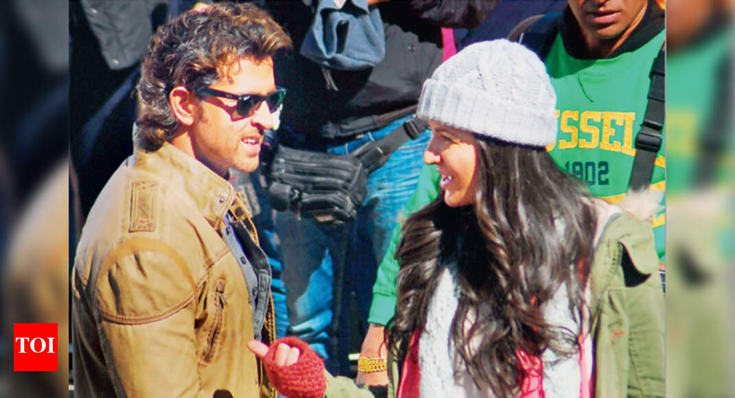 Katrina running away from cold? | Hindi Movie News - Times of India