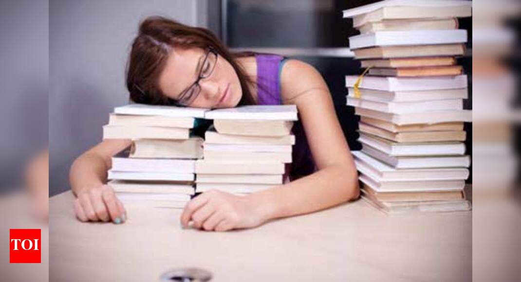 Practise yoga to calm exam jitters - Times of India