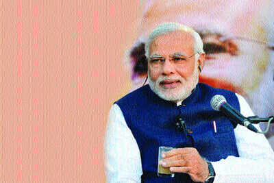 Mr Modi's 'single' secret to political success - Times of India
