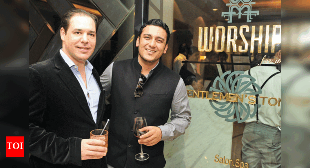 Rakshay Dhariwal, Olivier Bonnefoy launched Worship Salon and Gentlemen ...