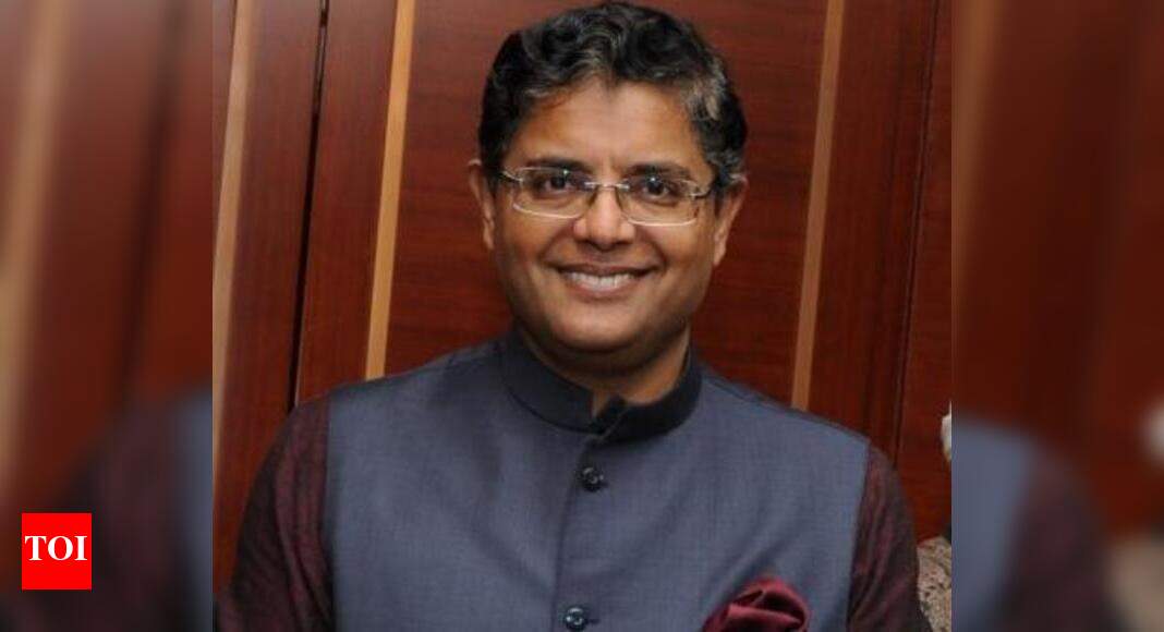 MP Baijayant ‘Jay’ Panda attends a party at JW Marriott in Pune ...