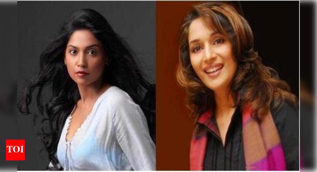 The 'Dhag' girl Usha Jadhav to clash with the 'Dhak Dhak' girl Madhuri ...