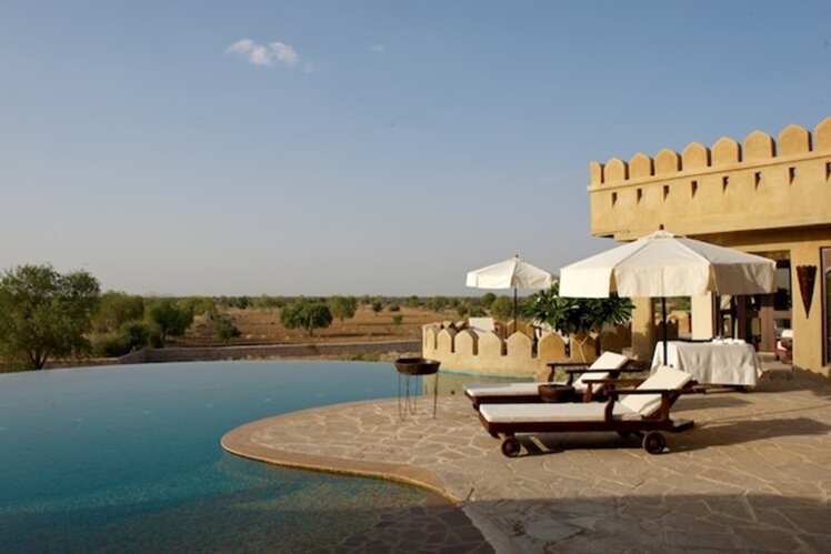 Mihir Garh: the most extraordinary hotel in the world | Times of India ...