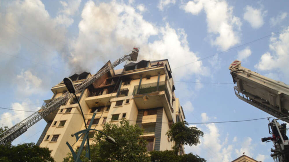 Thane building fire | The Times of India
