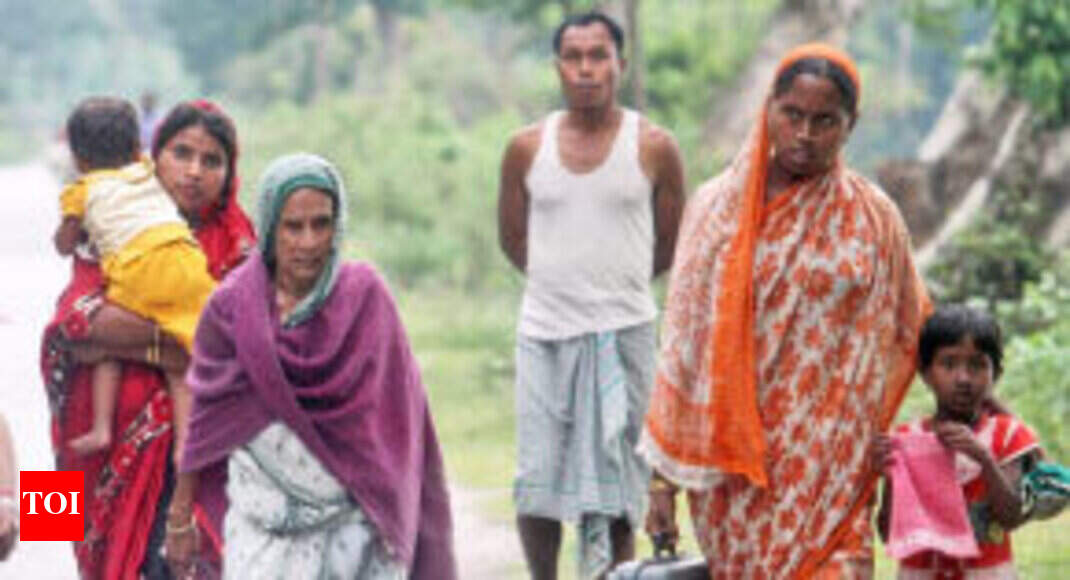 Kokrajhar: Bodos, Muslims flee violence-hit areas in Assam | India News ...