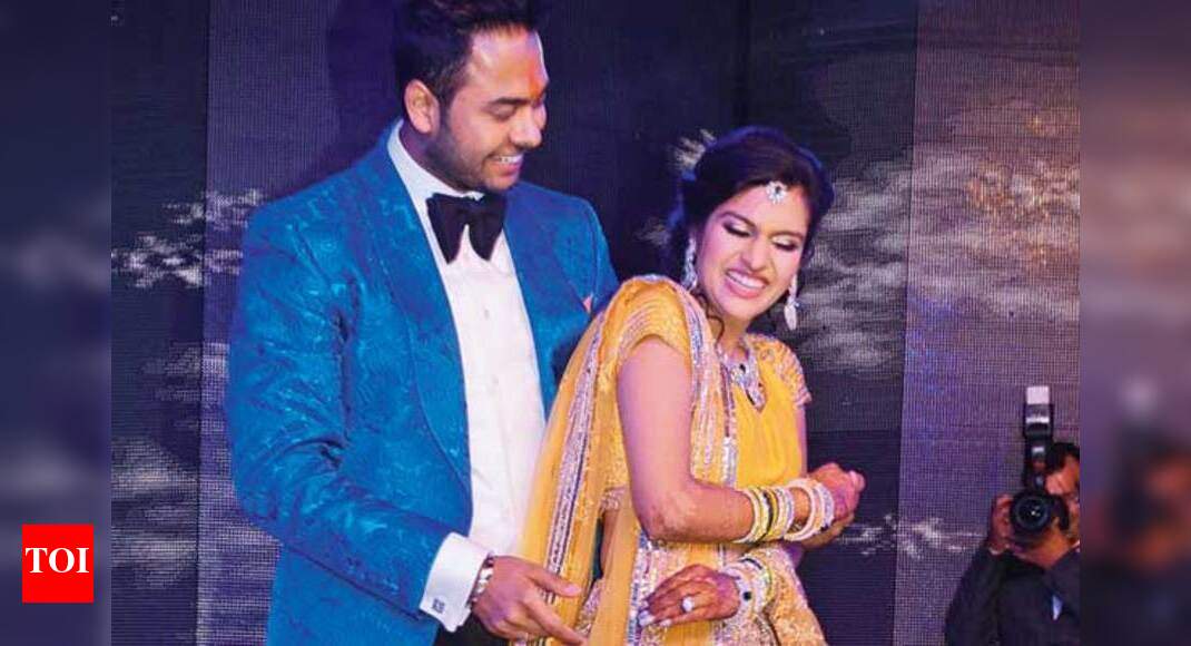 Umang Jindal and Sanya Garg's engagement ceremony in Delhi | Events ...