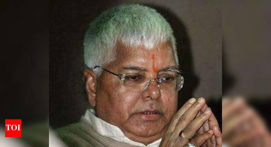 Amit Shah a terrorist: Lalu | India News - Times of India