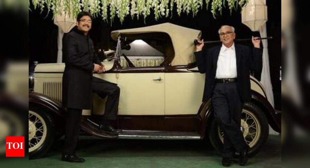 Nagarjuna remembers ANR | Telugu Movie News - Times of India