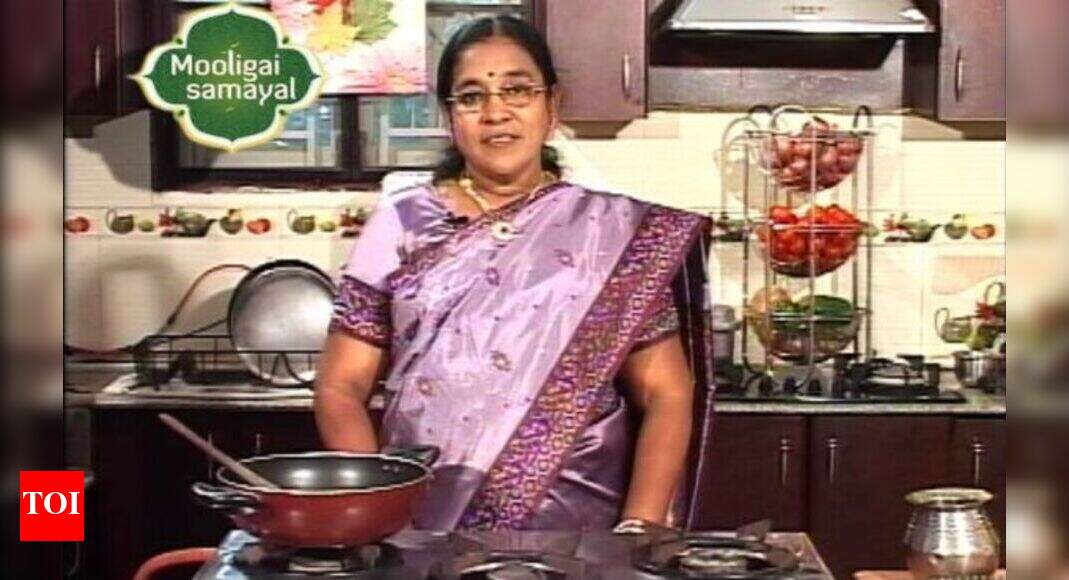 'Mooligai Samayal' on Sri Sankara TV - Times of India