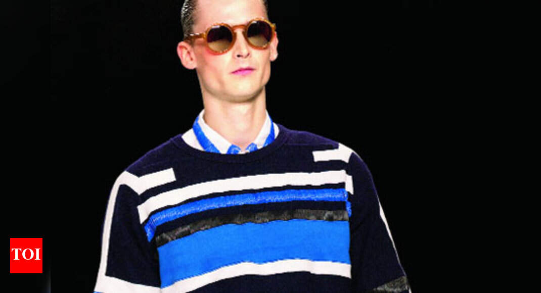 Block stripes are back in trend - Times of India