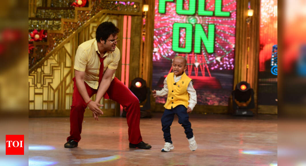 Krushna Abhishek’s kid avatar on EKLKBK - Times of India