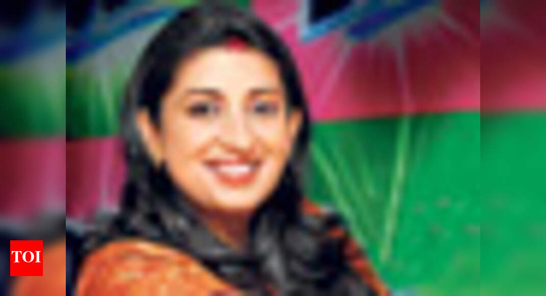Smriti on being a producer - Times of India