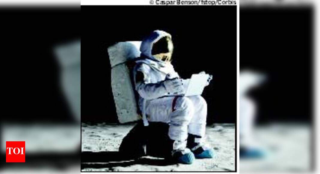 Giant leap: Moon to get high-speed internet - Times of India