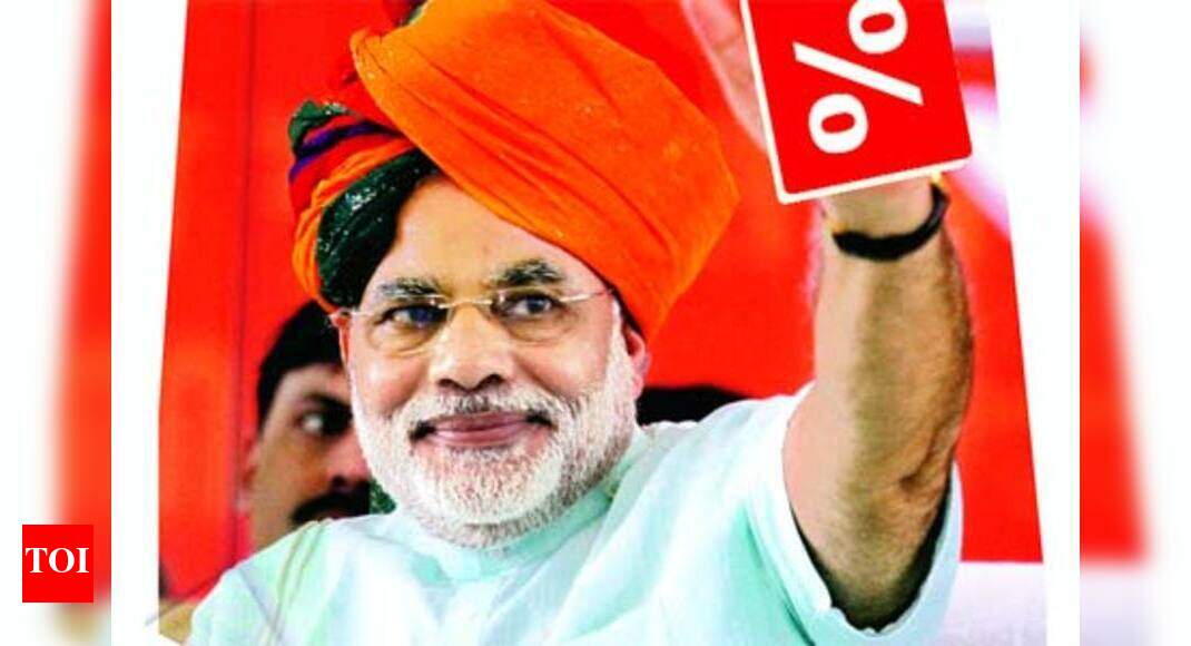 31% vote, 51% seats & 50% discount for Modi - Times of India