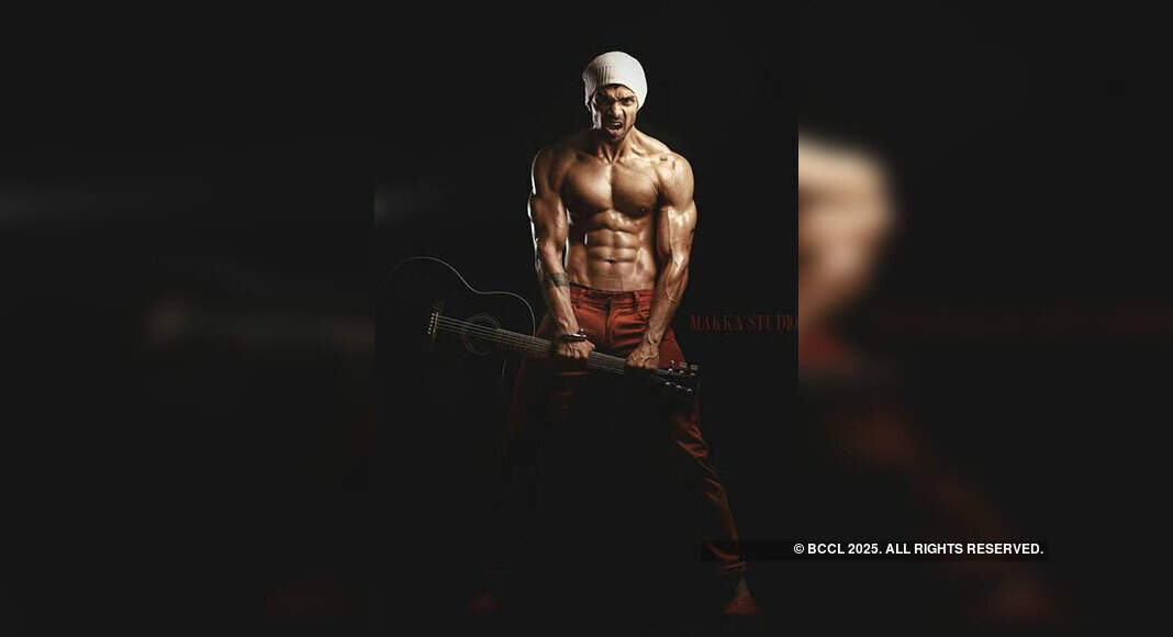 ENRAGED: Bharat Raj shows off his chiseled body and gives us an angry ...