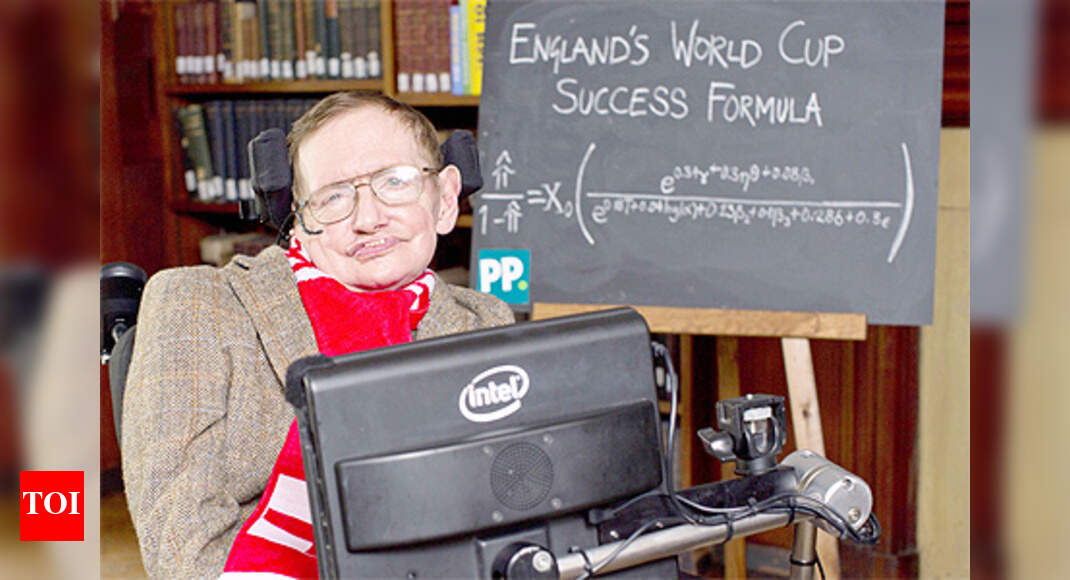 Prof Stephen Hawking's success formula for England at World Cup ...