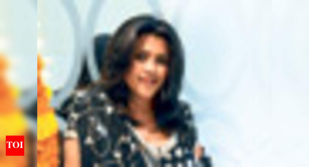 Ekta on television! - Times of India