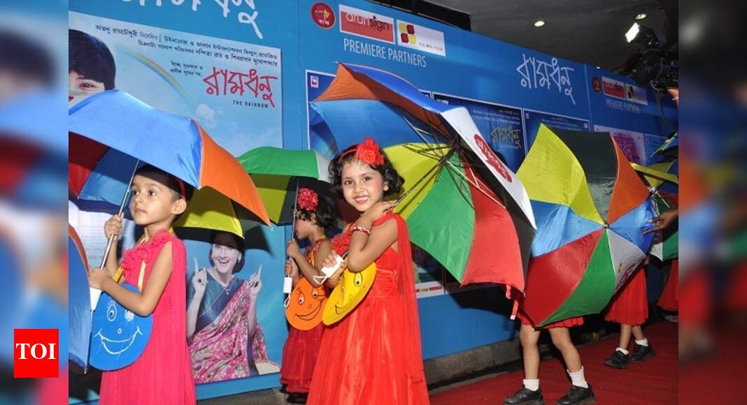 Toddlers light up Ramdhanu premiere | Bengali Movie News - Times of India