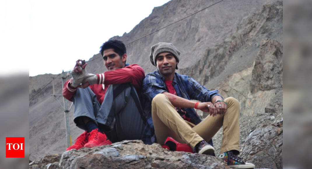 Arfi Lamba gets boxing lessons from Vijender Singh | Hindi Movie News - Times of India