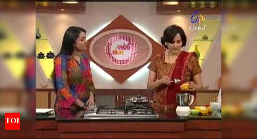 Cookery shows popular amongst Gujarati audience - Times of India