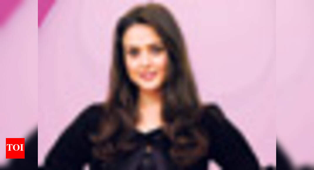 Preity goes around the world! | Hindi Movie News - Times of India