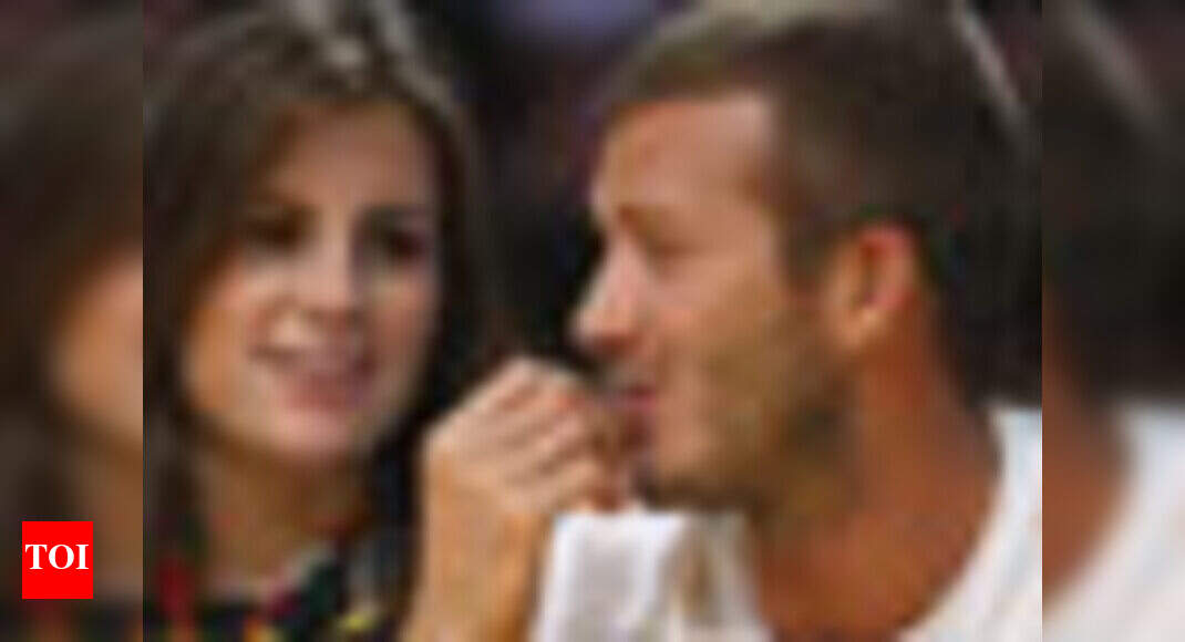 Beckham spotted cosying with Francesca | English Movie News - Times of ...