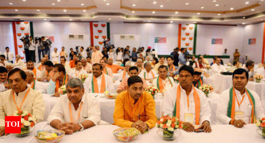 RSS: RSS joins BJP's workshop for first-time MPs | India News - Times ...