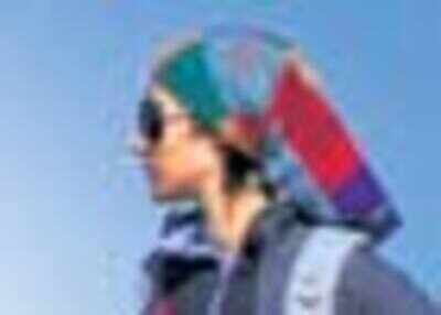 Extreme close-up of a crooning glory - Times of India