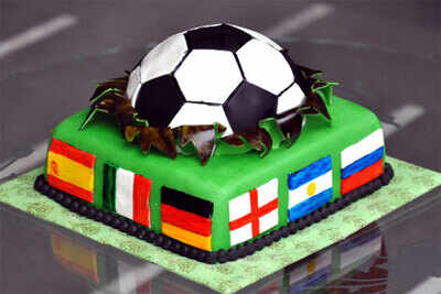 FIFA takes the cake in Indore, literally! - Times of India