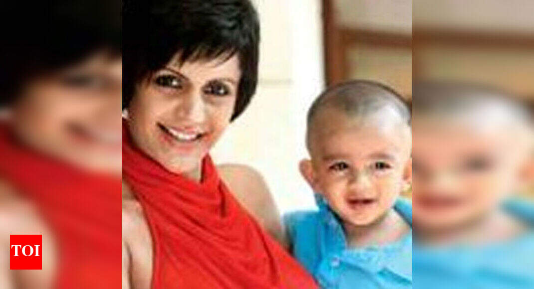 Mandira Bedi's son features in a commercial - Times of India