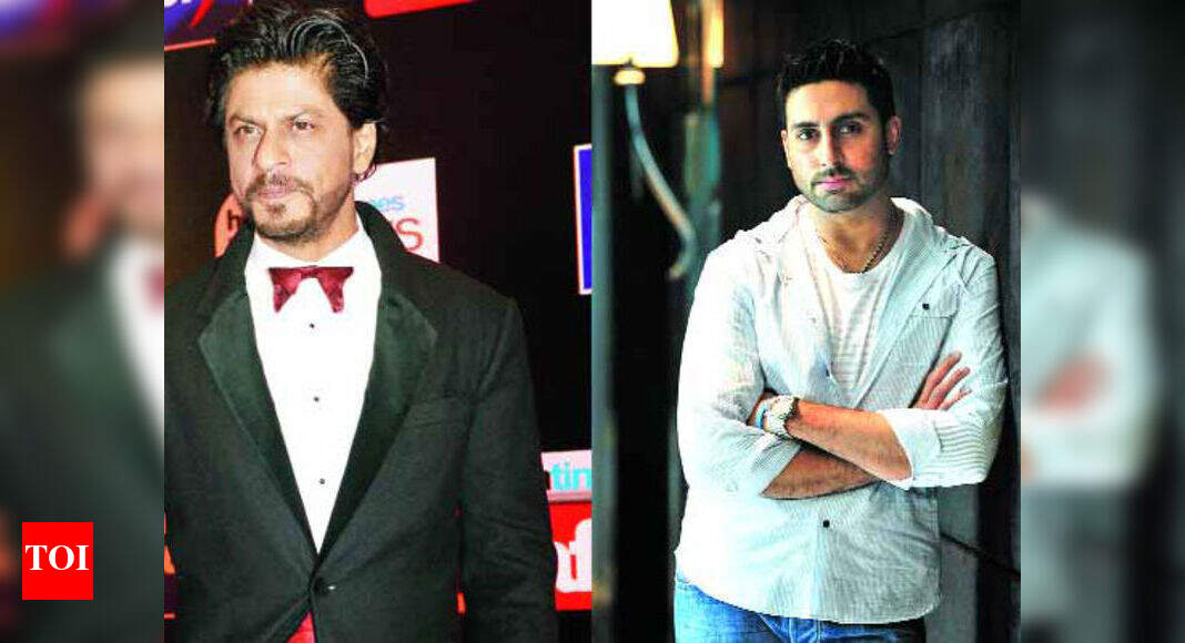 Abhishek Bachchan sees a strong resemblance between Shah Rukh Khan and ...