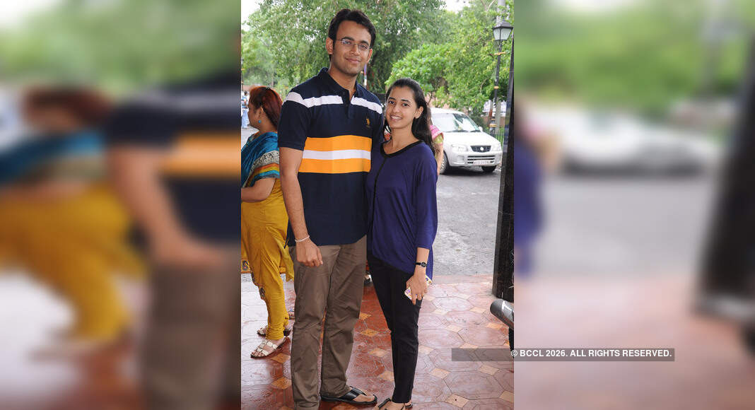 Adwait and Rucha Vaidya during Marathi plays - Dabholkaracha Bhoot and ...