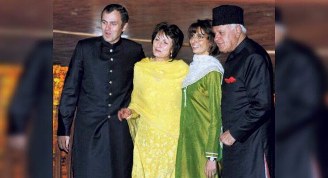 Newly elected Chief Minister of Jammu and Kashmir Omar Abdullah (L ...