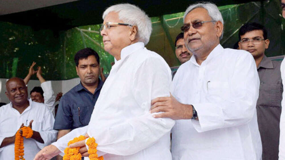 Lalu, Nitish come together | The Times of India