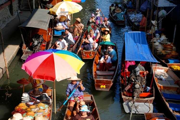 The world’s most stunning floating markets | Times of India Travel
