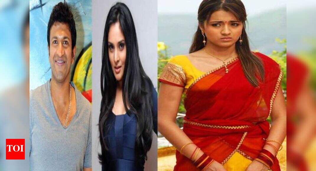 Puneeth Rajkumar chooses Ramya over Trisha? | Kannada Movie News ...