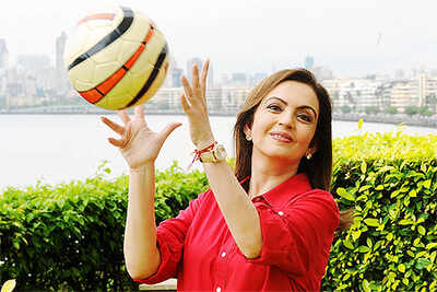 Our goal is to bring a football revolution: Nita Ambani | Football News ...