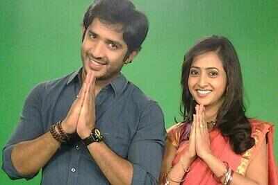 Ravi and Lasya to anchor 'One' - Times of India
