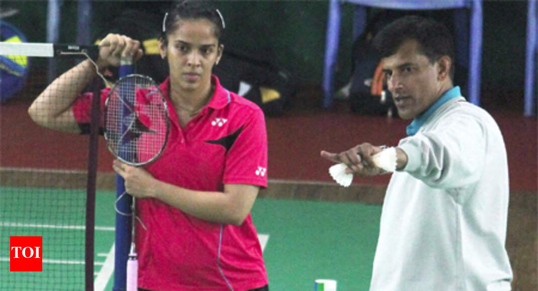 Saina Nehwal wants Vimal Kumar as coach for Asian Games | News - Times ...