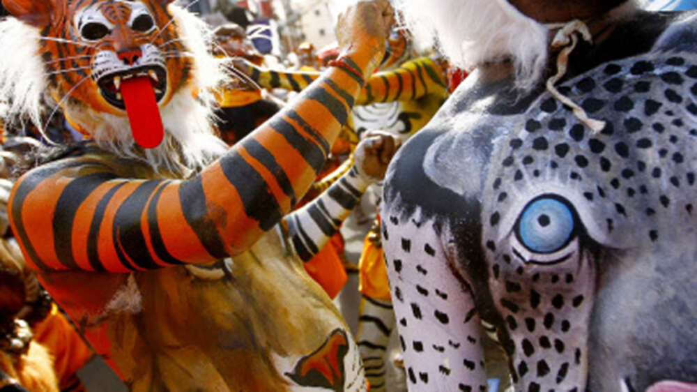 Tiger Dance from the streets of Kerala | The Times of India
