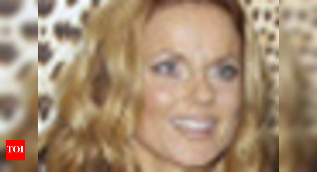 Geri spotted with mystery man | English Movie News - Times of India