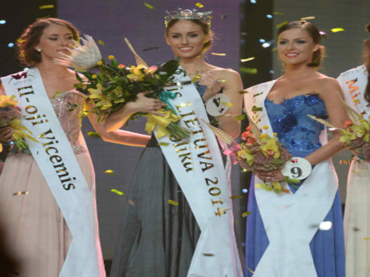 Agne Kavaliauskaite won Miss Lietuva